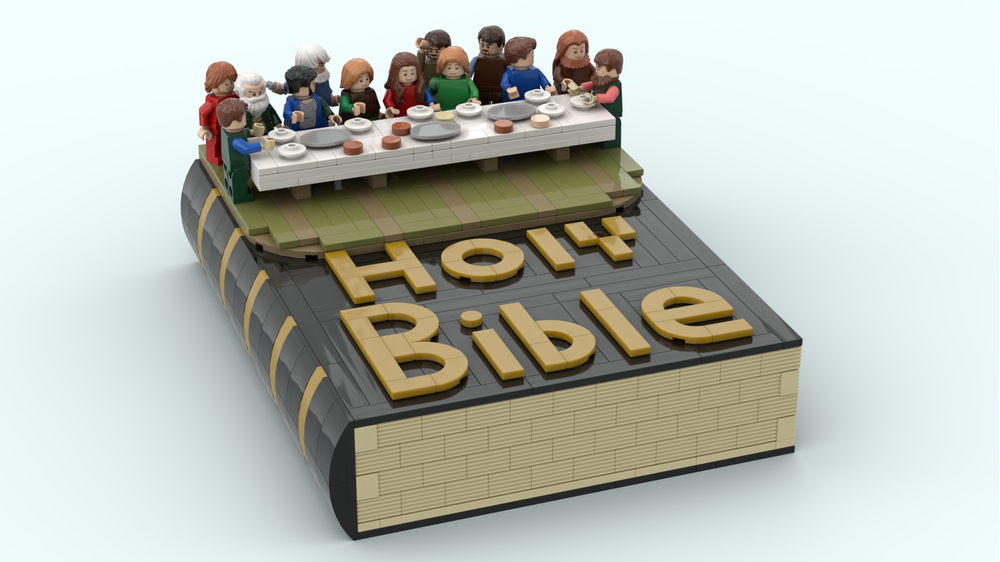 LEGO MOC The Holy Bible The Last Supper by legoalfactotum | Rebrickable ...