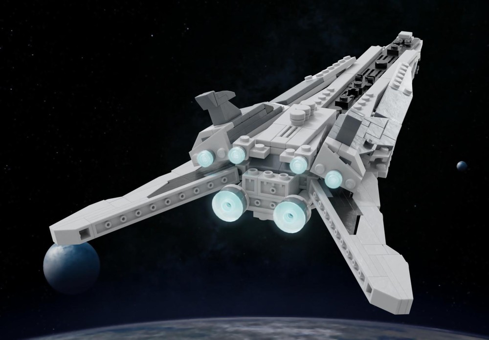 LEGO MOC Terminus-class Destroyer by Lilium Brick Yards | Rebrickable ...