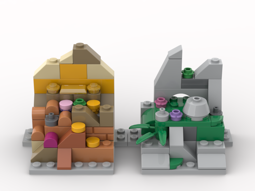 LEGO MOC Bookends by Tree-beard6 | Rebrickable - Build with LEGO