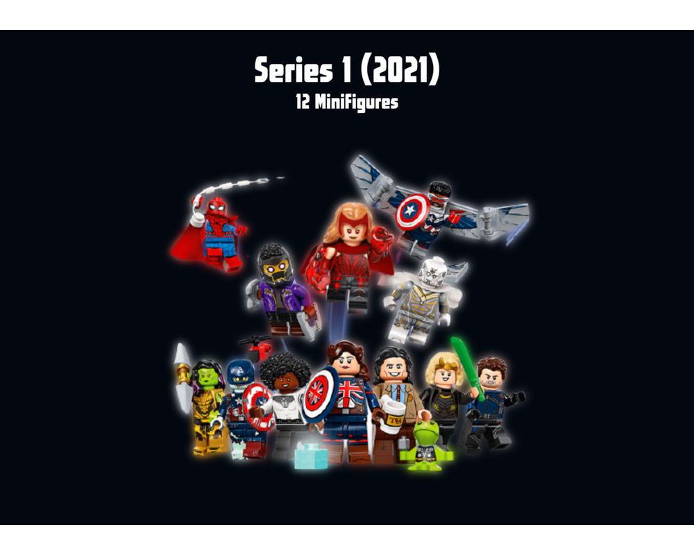 LEGO MOC Marvel CMF - Minifigures Display Stand by freddiebricks-mocs ...