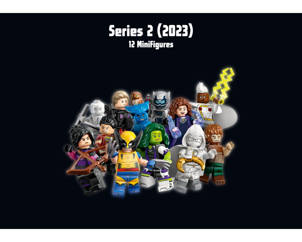 LEGO MOC Marvel CMF - Minifigures Display Stand by freddiebricks-mocs ...