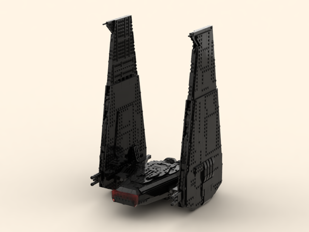 LEGO MOC Upsilon Class Shuttle (Kylo episode 7-9 shuttle) by ...