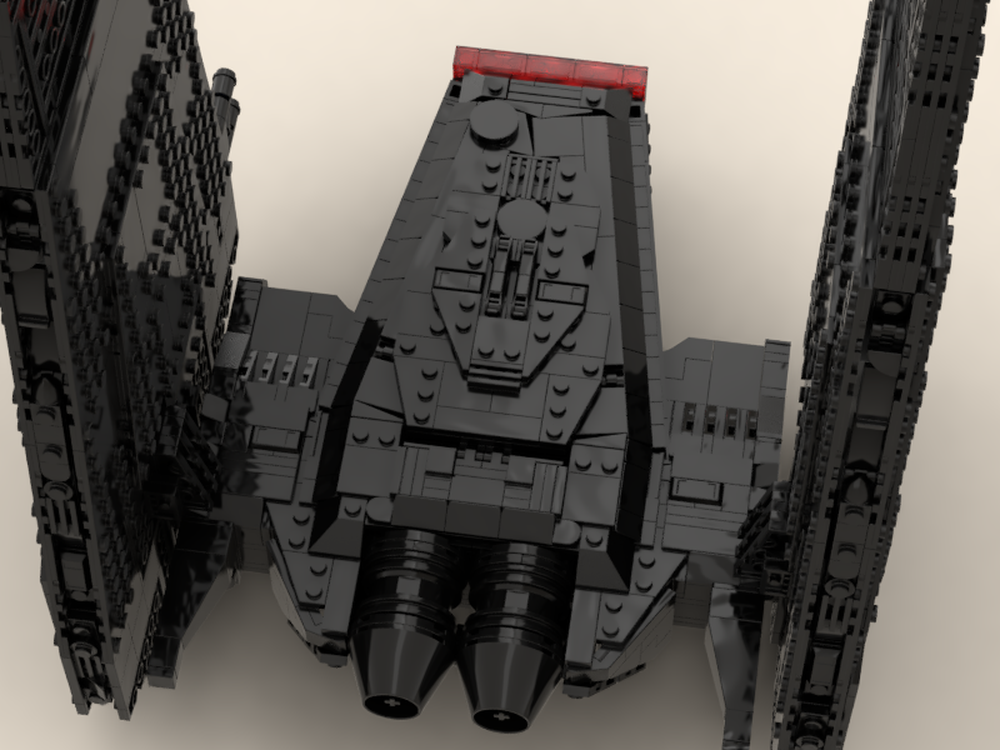 Lego Moc Upsilon Class Shuttle Kylo Episode 7 9 Shuttle By