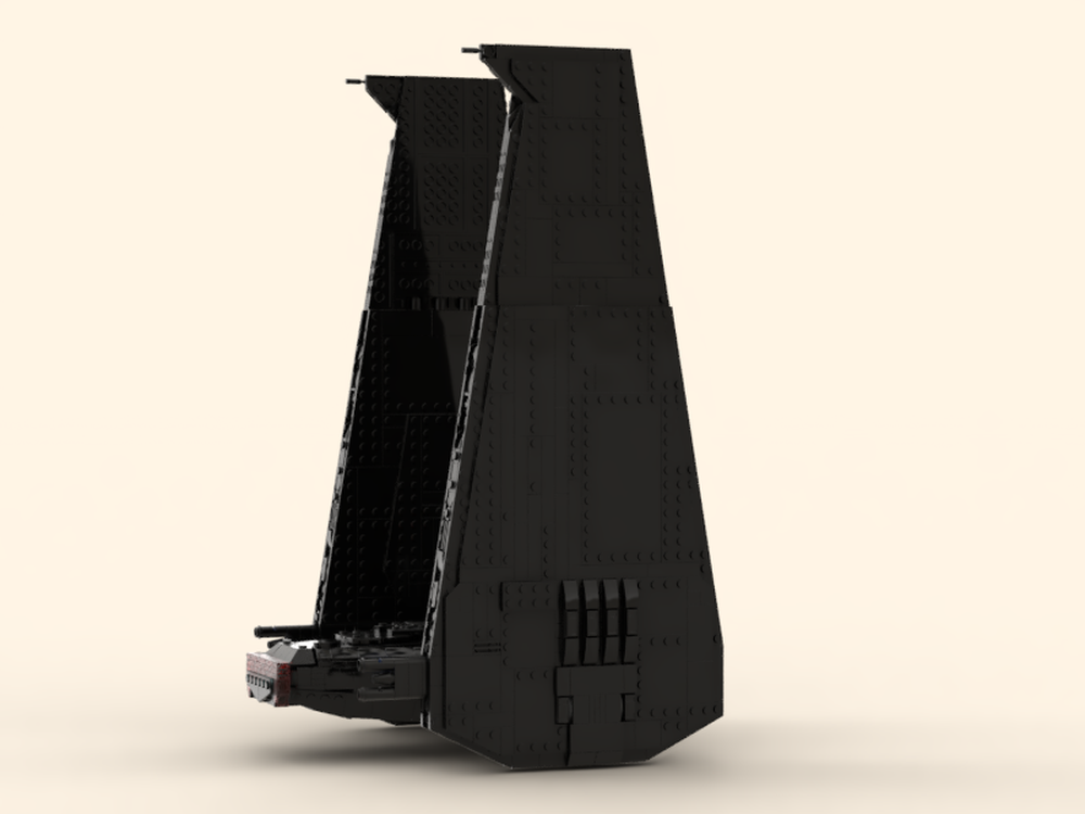 Lego Moc Upsilon Class Shuttle Kylo Episode 7 9 Shuttle By