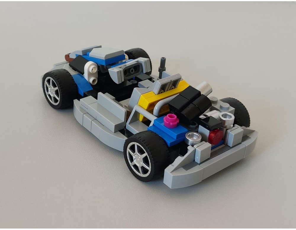 LEGO MOC 76917 Go Cart by Kirvet | Rebrickable - Build with LEGO