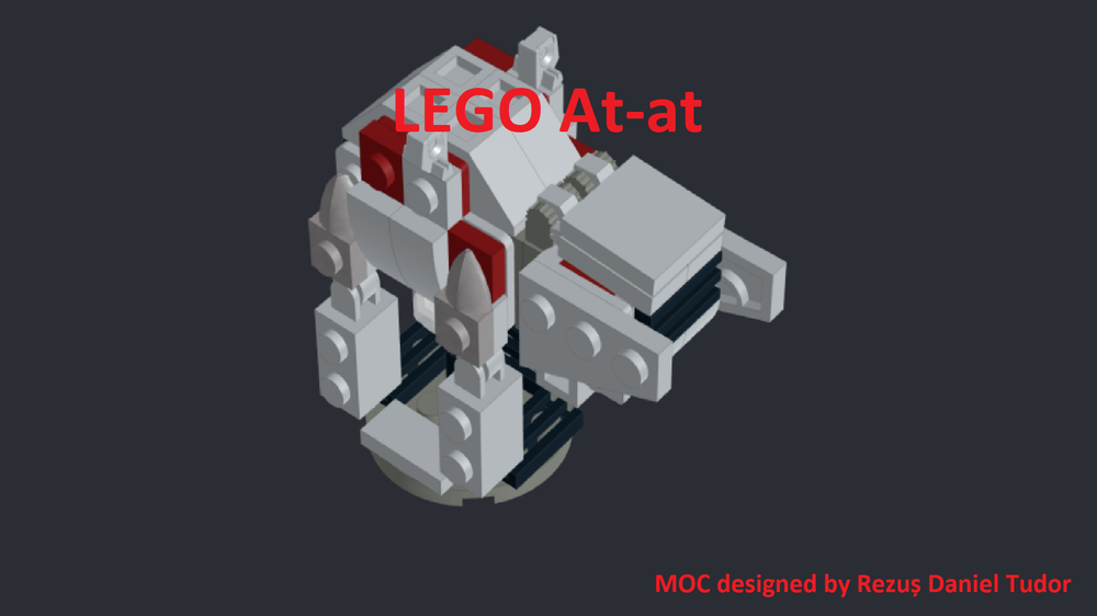 LEGO MOC At-at by rezusdaniel | Rebrickable - Build with LEGO