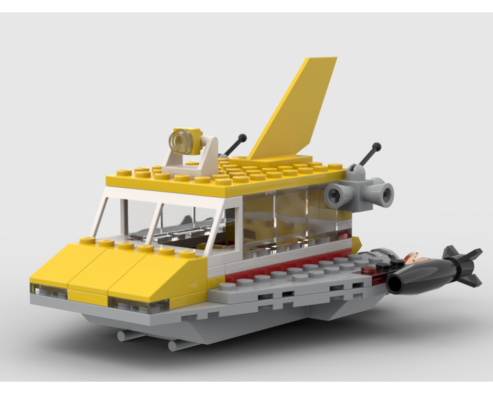 LEGO MOC Star Mail Cruiser 1 by steffen_legoversum | Rebrickable ...