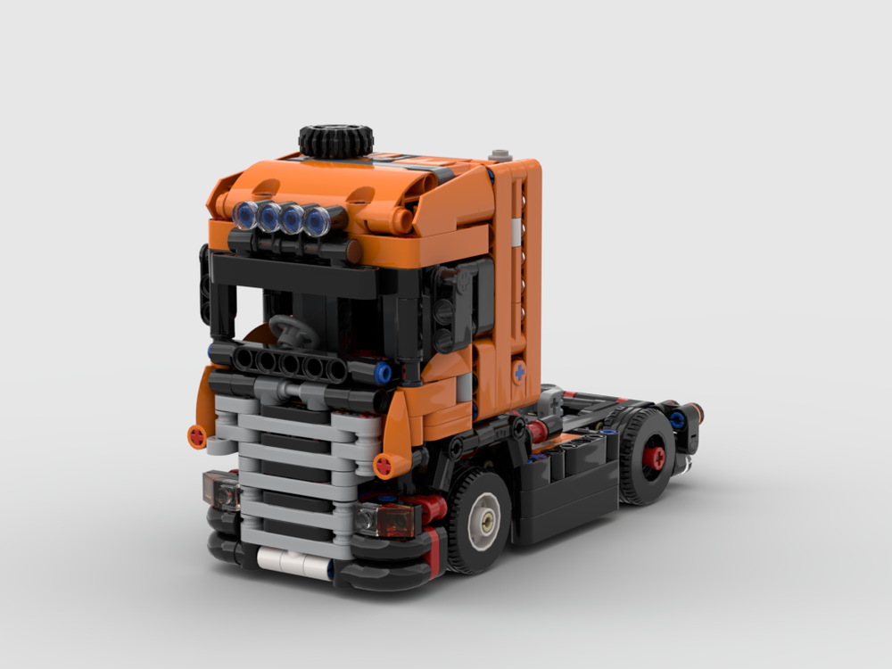 LEGO MOC Mini Scania Truck by garyyip | Rebrickable - Build with LEGO