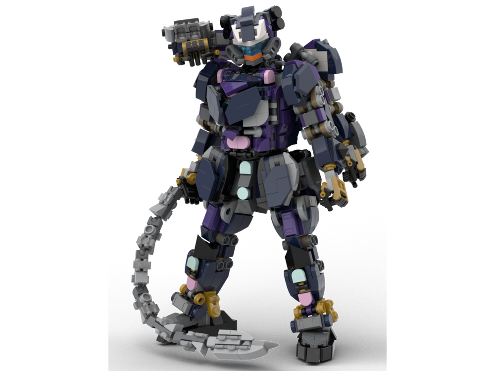 LEGO MOC PVZ 2 repeater by EXCALIBURtheONE | Rebrickable - Build with LEGO