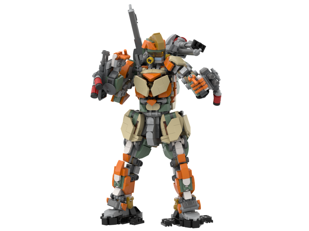 LEGO MOC PVZ 2 repeater by EXCALIBURtheONE | Rebrickable - Build with LEGO