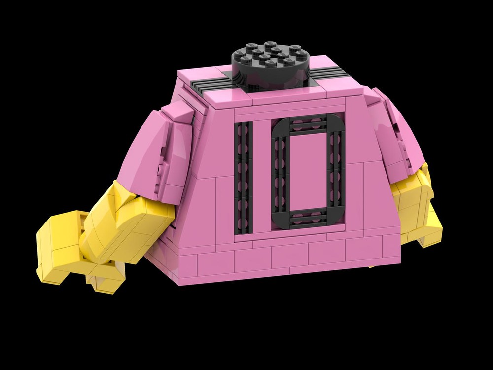 LEGO MOC Up-Scaled LEGO Minifigure Torso Messi Miami Jersey by ZTBricks ...