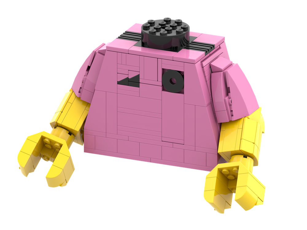 Lego Moc Up Scaled Lego Minifigure Torso Messi Miami Jersey By Ztbricks