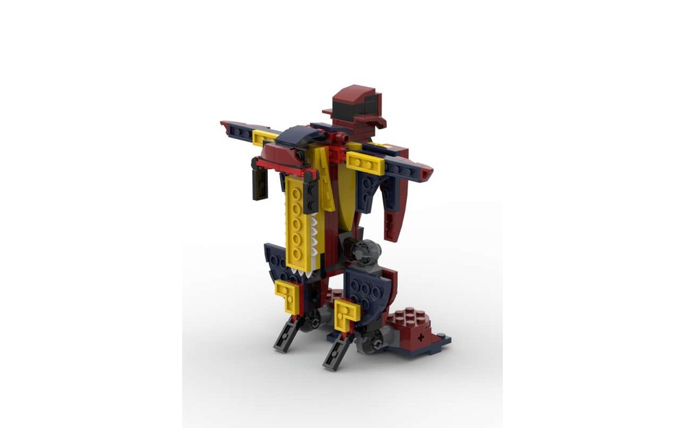Lego Moc Super Jetpack Robot By Aresbuilds Rebrickable Build With Lego