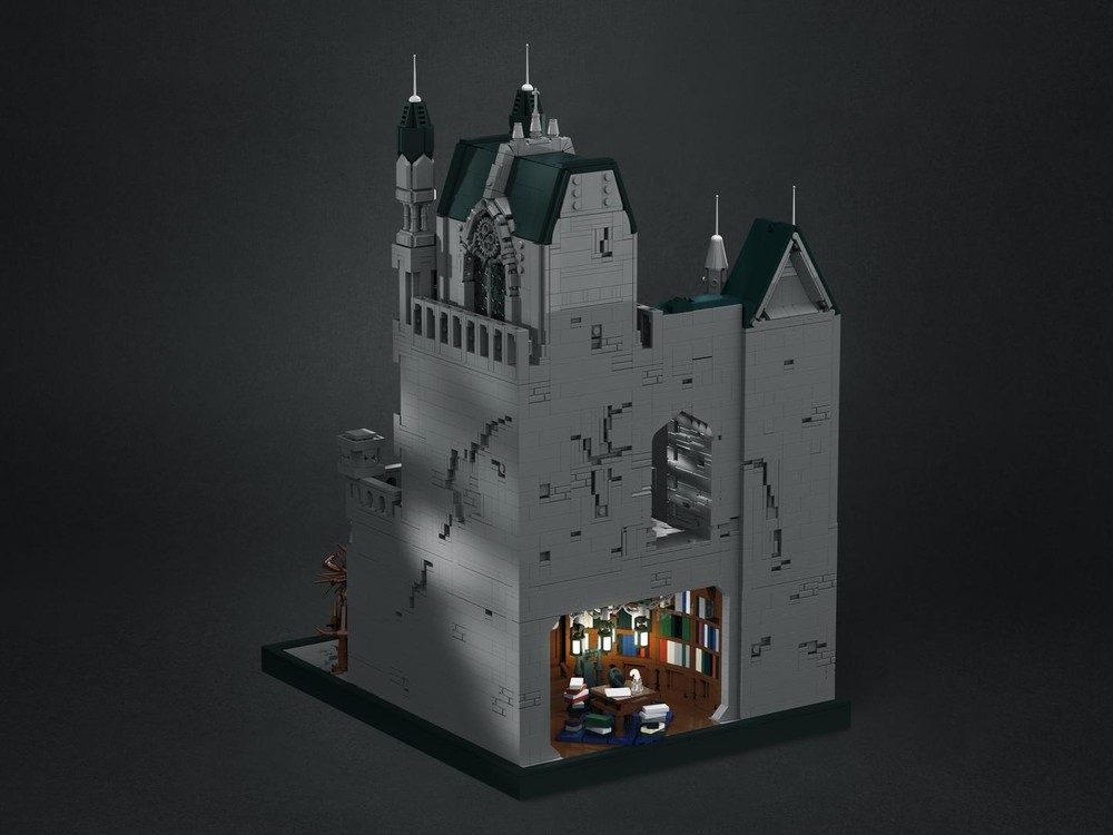 Lego Moc The Streets Of Yharnam By Adnorrel Rebrickable Build With Lego