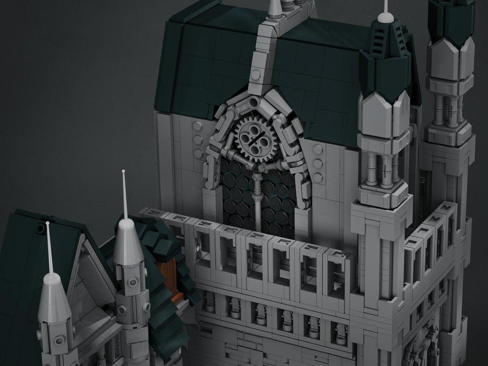 Lego Moc The Streets Of Yharnam By Adnorrel Rebrickable Build With Lego