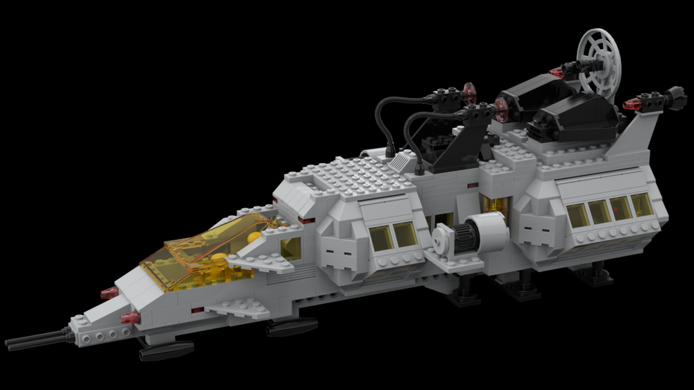 LEGO MOC Classic Space Reimagined: Cosmic Fleet Voyager 6985 by watson ...