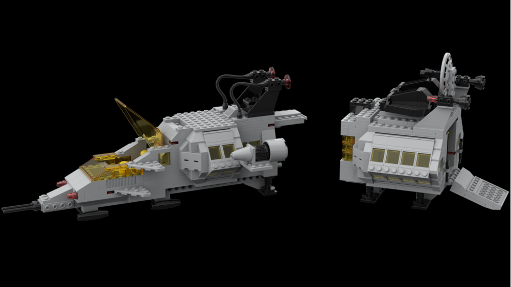 LEGO MOC Classic Space Reimagined: Cosmic Fleet Voyager 6985 by watson ...