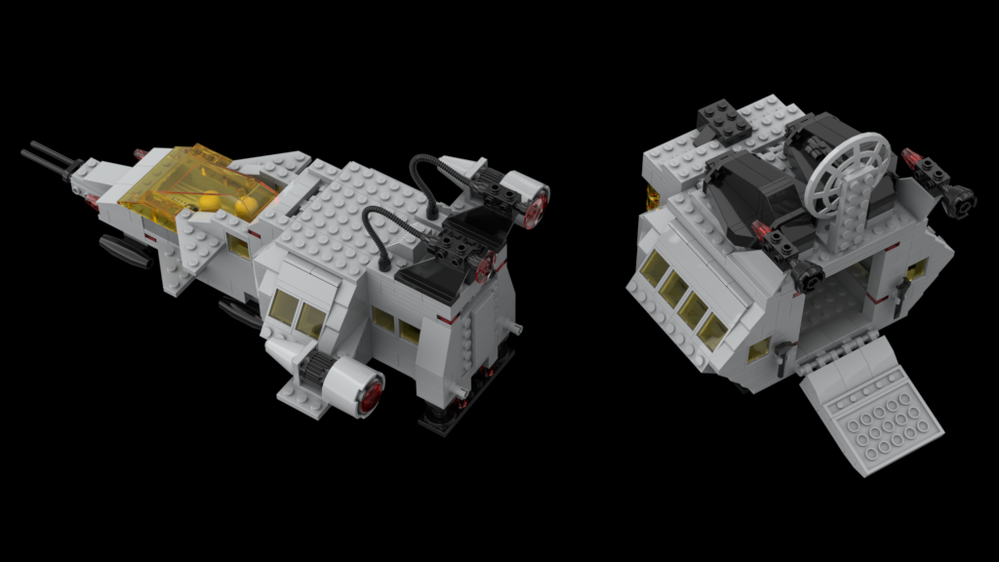 LEGO MOC Classic Space Reimagined: Cosmic Fleet Voyager 6985 by watson ...