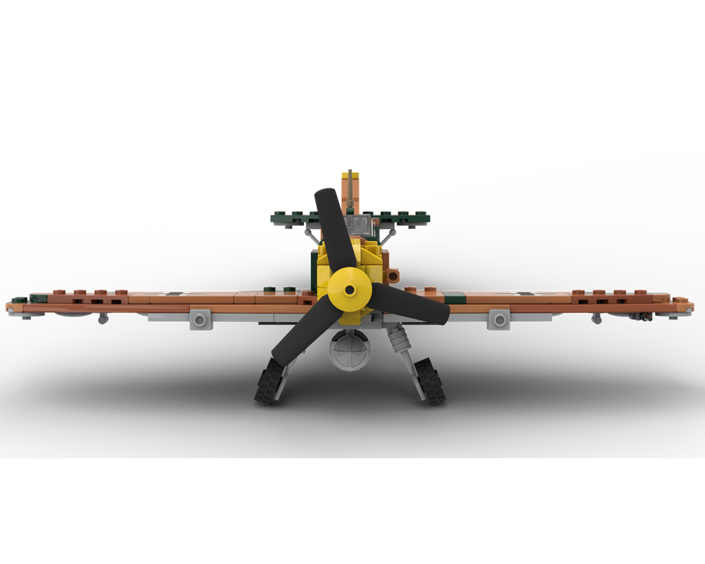 LEGO MOC Messerschmitt Bf 109 E-7 Trop by model hangar | Rebrickable - Build with LEGO