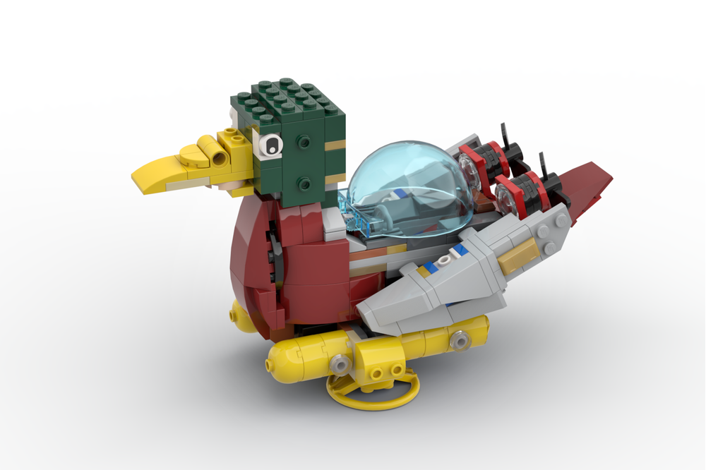 LEGO MOC 31130 Duck Submarine by Nequmodiva | Rebrickable - Build with LEGO