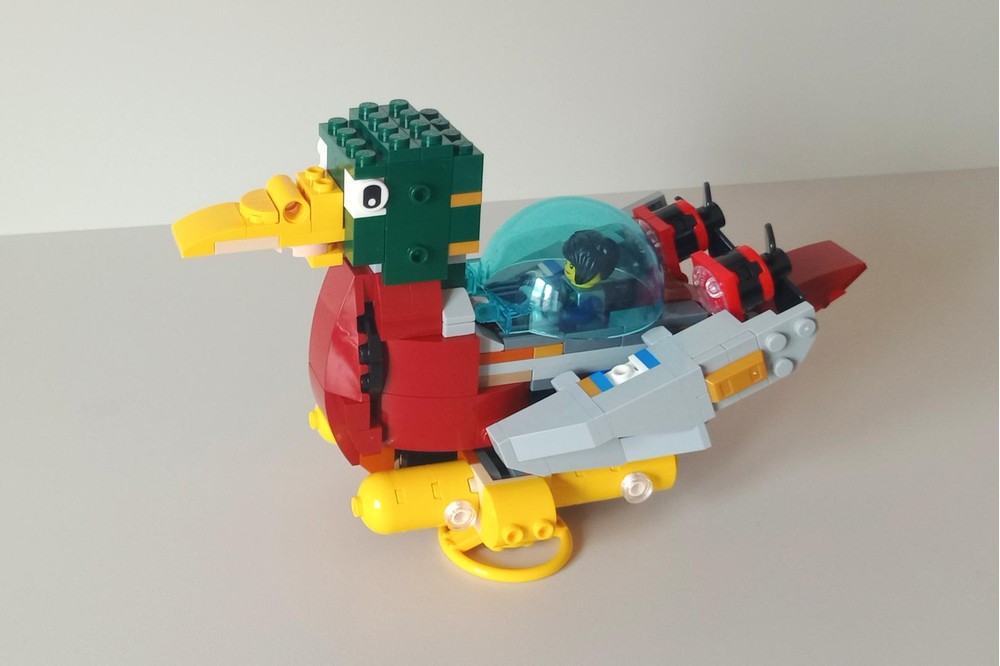 LEGO MOC 31130 Duck Submarine by Nequmodiva | Rebrickable - Build with LEGO