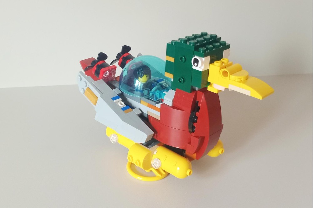 LEGO MOC 31130 Duck Submarine by Nequmodiva | Rebrickable - Build with LEGO