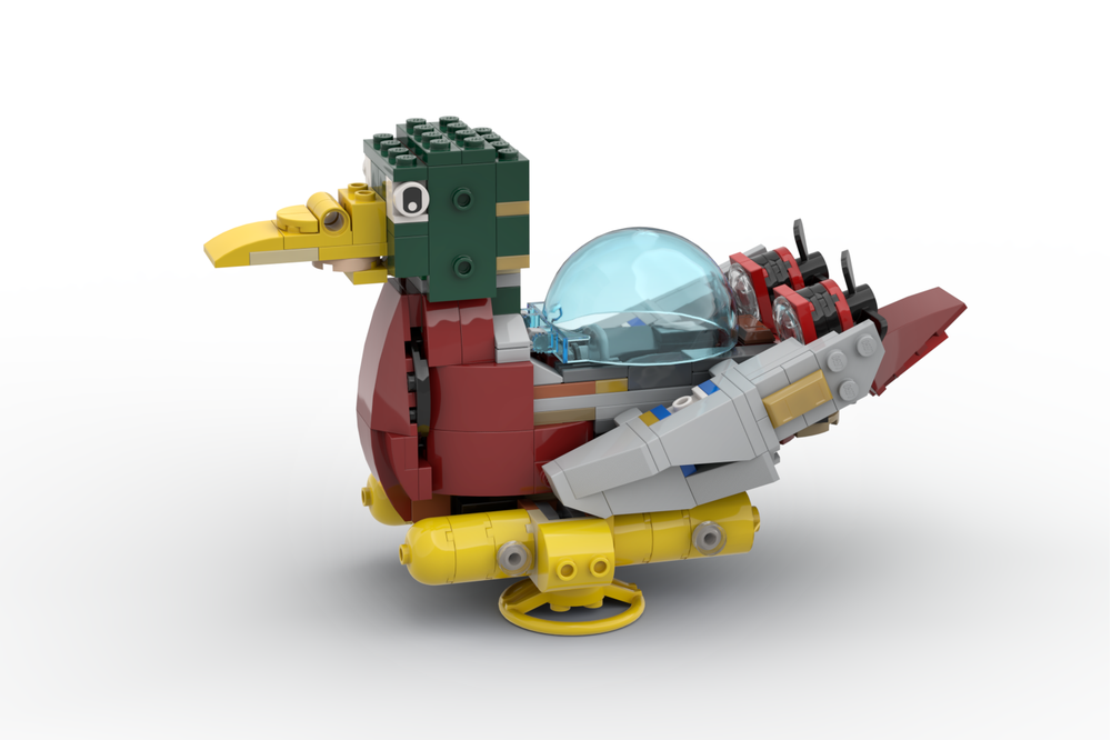 LEGO MOC 31130 Duck Submarine by Nequmodiva | Rebrickable - Build with LEGO