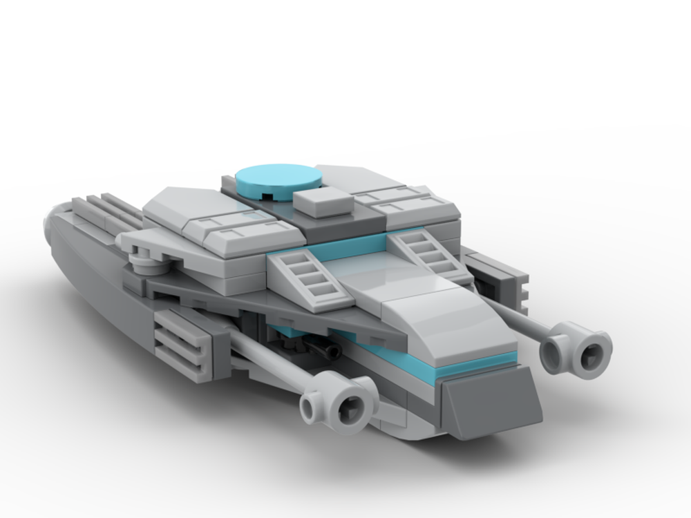 LEGO MOC Galicaarian Sword-DP4 Frigate (Mini-Scale) by SkornHammer ...