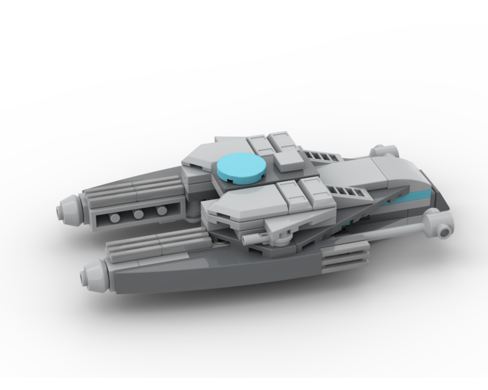 LEGO MOC Galicaarian Sword-DP4 Frigate (Mini-Scale) by SkornHammer ...