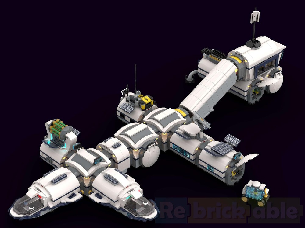 LEGO MOC Lunar Research Base Connector Module Space Expansion by ...