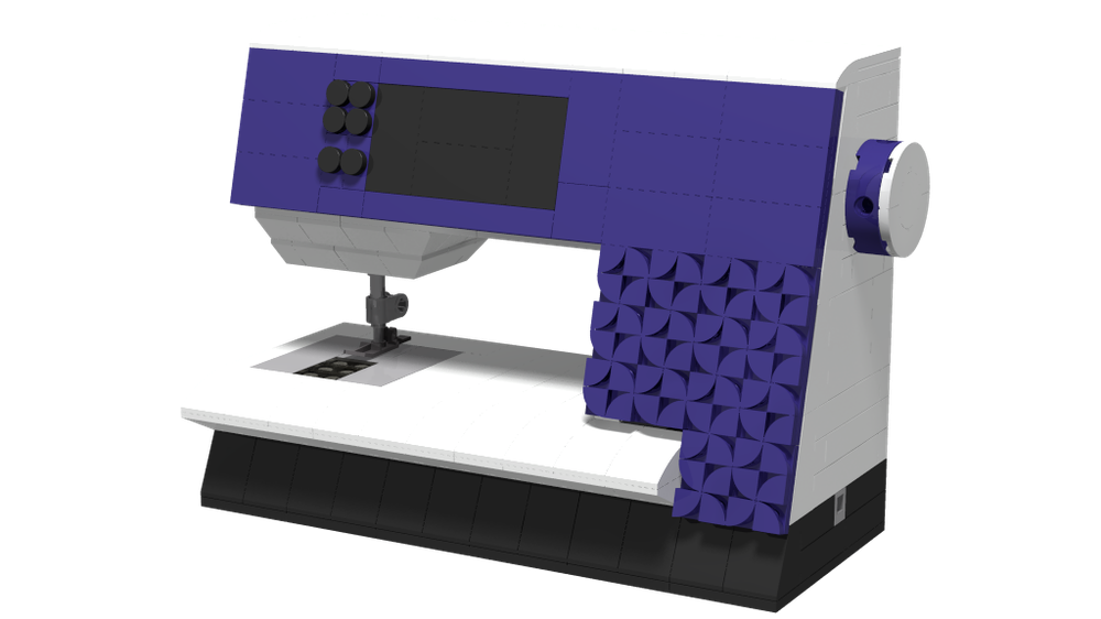 LEGO MOC Sewing Machie - PFAFF by Back 2 Brick | Rebrickable - Build ...