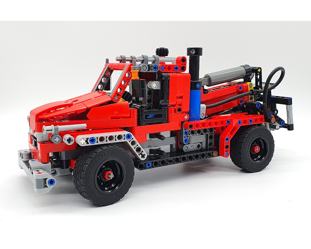 Lego Moc 42144 Alternate Tow Truck By Alter Lego Rebrickable Build