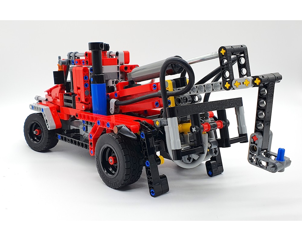 Lego Moc 42144 Alternate Tow Truck By Alter Lego Rebrickable Build