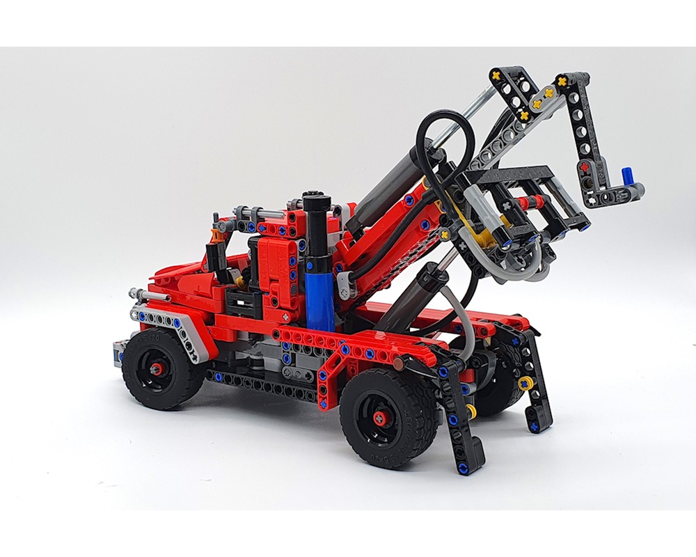 Lego Moc 42144 Alternate Tow Truck By Alter Lego Rebrickable Build