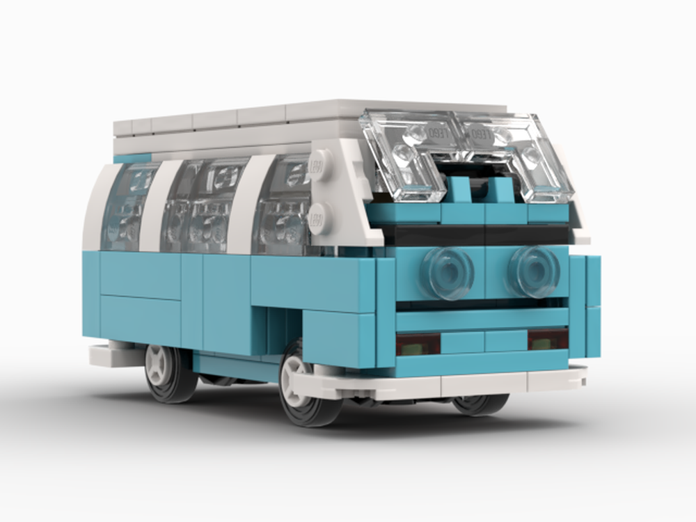 LEGO MOC LEGO Volkswagen T2 Camper Van - Polybag Adaptation by ...