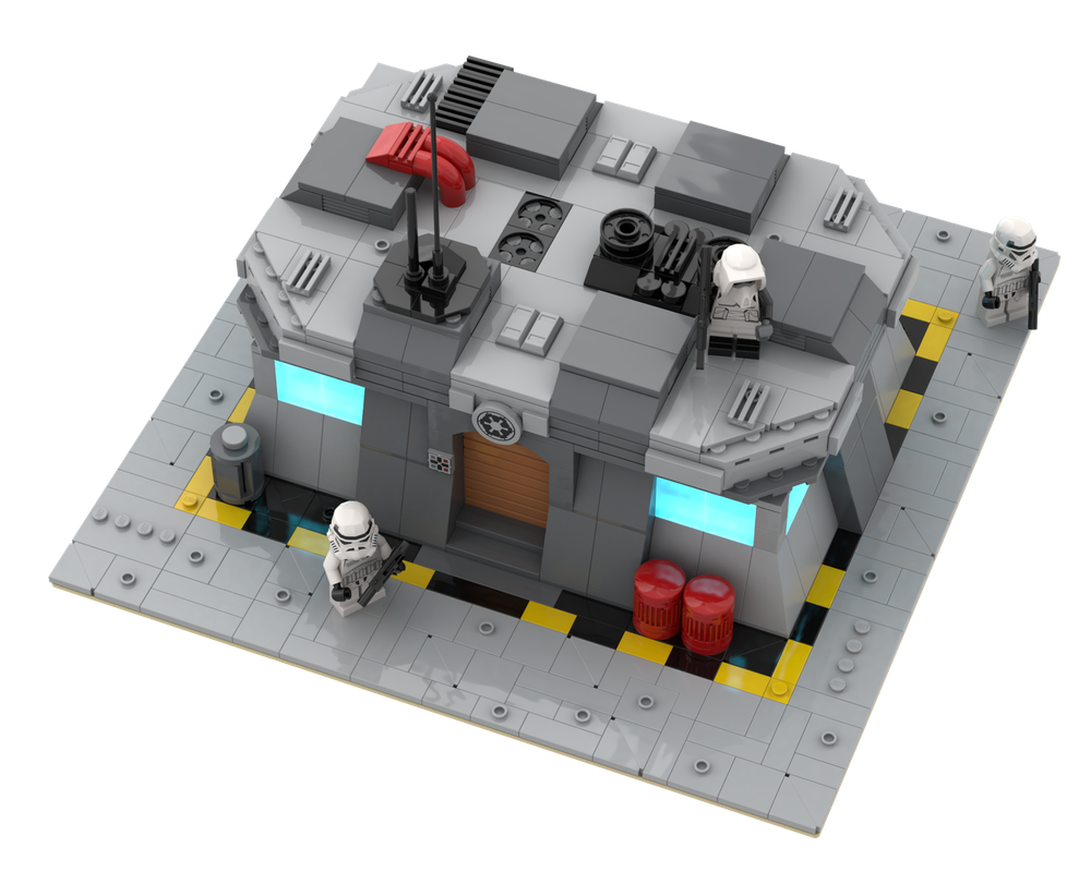 LEGO MOC SW Imperial Base #6 Bunker by Legat_Of_Legion | Rebrickable ...