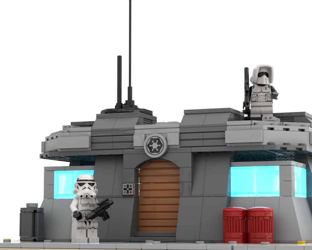 LEGO MOC SW Imperial Base #6 Bunker by Legat_Of_Legion | Rebrickable ...