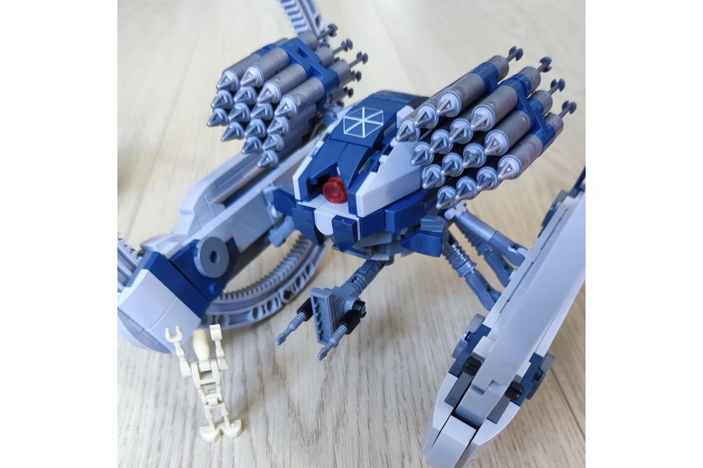 Lego Moc Ig 227 Hailfire Droid By Leslielee Rebrickable Build With Lego