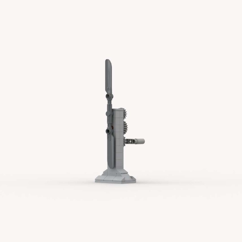 LEGO MOC Simple Technic Fan by LetsBuildWithBricks | Rebrickable ...