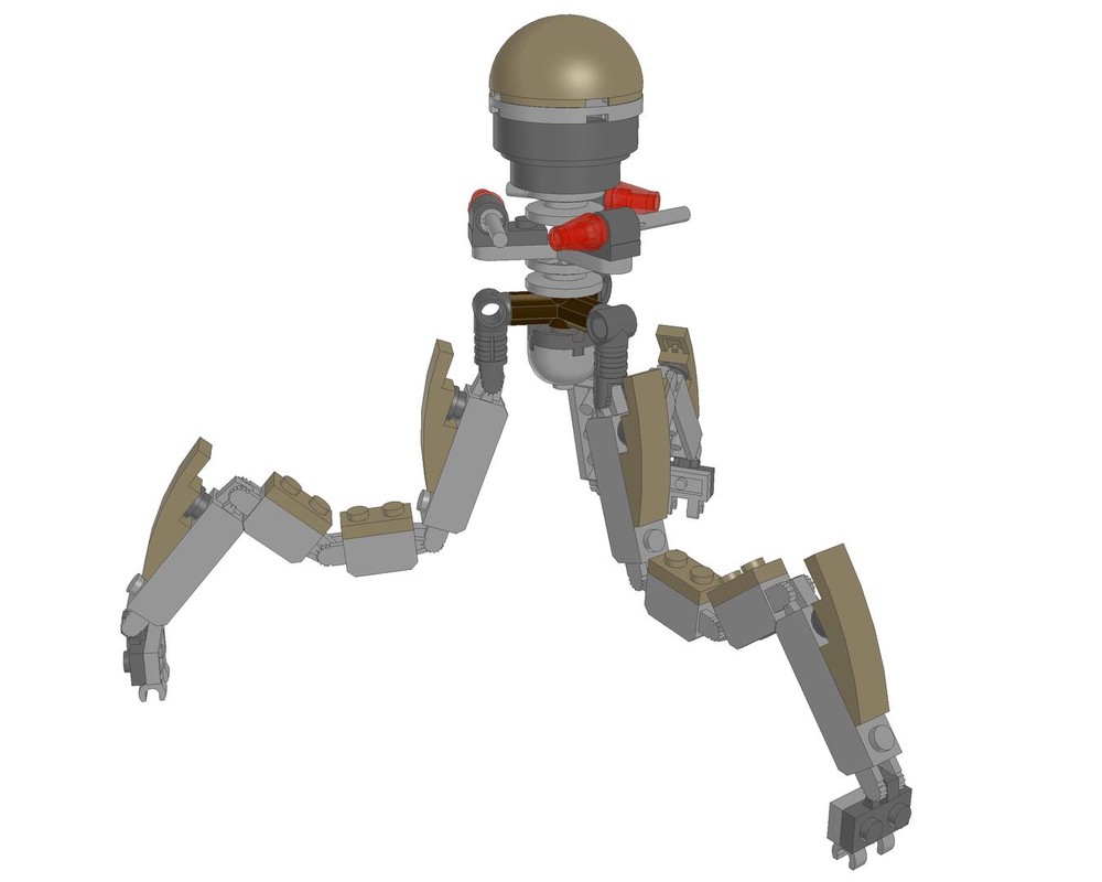 LEGO MOC Octuptarra tri-droid by Jackman26S | Rebrickable - Build with LEGO