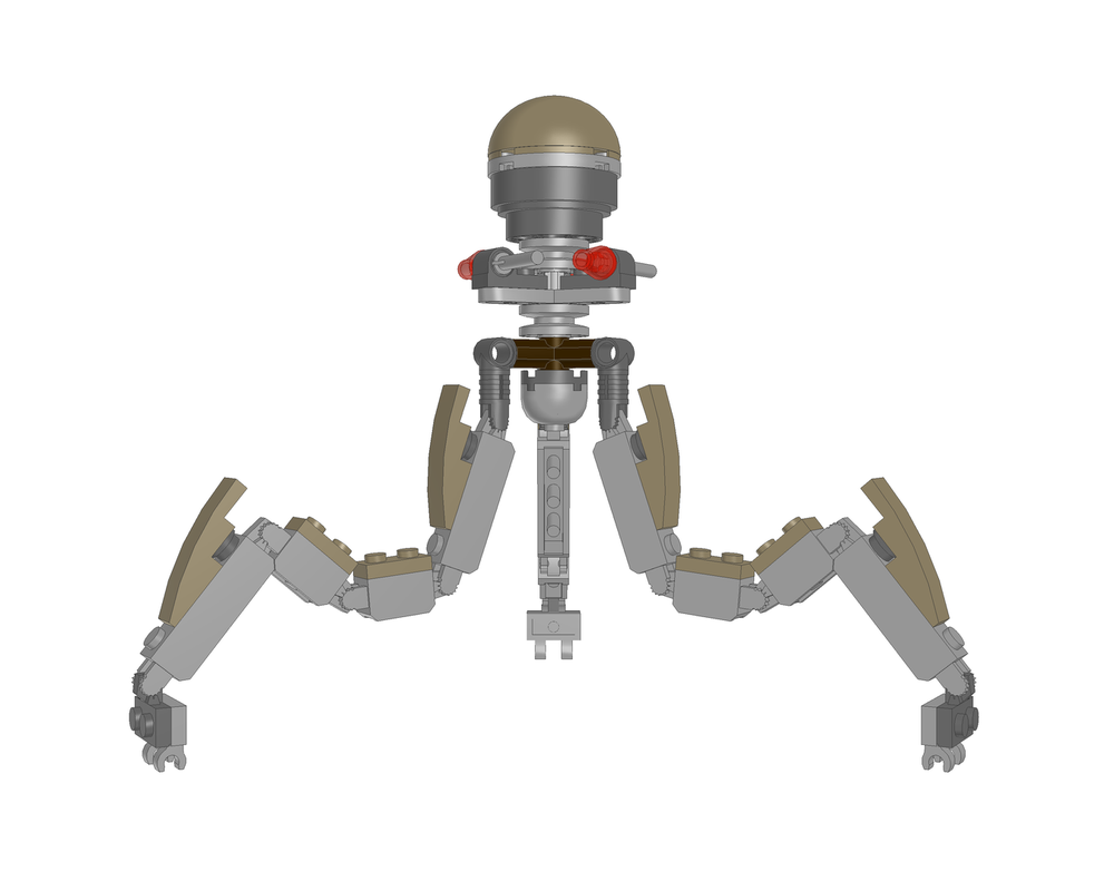 Lego Moc Octuptarra Tri Droid By Jackman26s Rebrickable Build With Lego