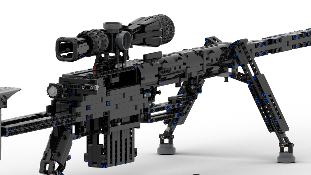 Lego Moc Sniper Cheytac M200 By Romaulait Rebrickable Build With Lego