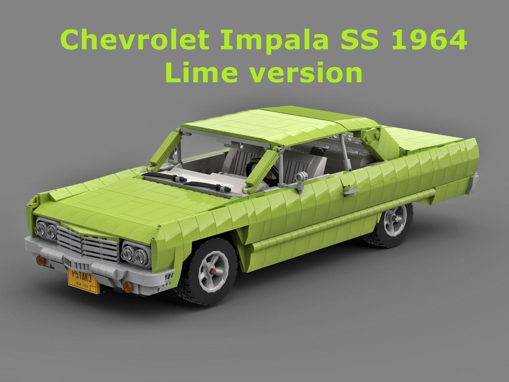 LEGO MOC Chevrolet Impala SS 1964 - lime version by syzygy87 ...