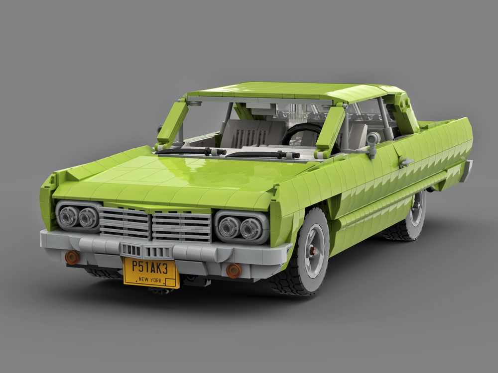 LEGO MOC Chevrolet Impala SS 1964 - lime version by syzygy87 ...