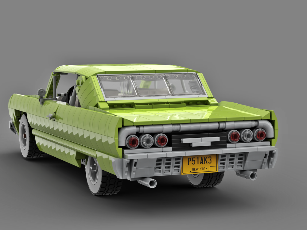 LEGO MOC Chevrolet Impala SS 1964 - lime version by syzygy87 ...