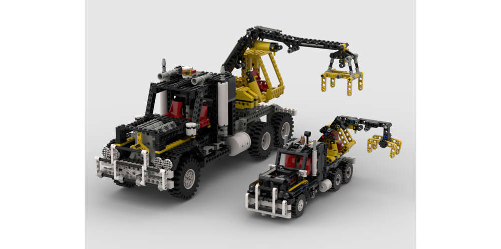LEGO MOC Tiny 8868 Air Tech Claw Rig by ludovisser | Rebrickable ...