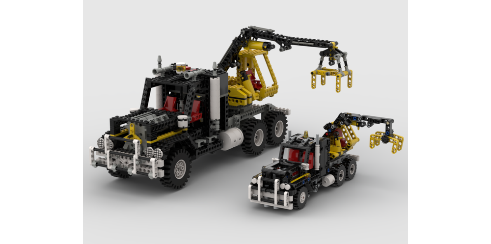 LEGO MOC Tiny 8868 Air Tech Claw Rig by ludovisser | Rebrickable ...