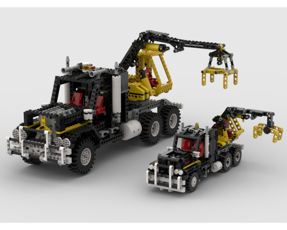 LEGO MOC Tiny 8868 Air Tech Claw Rig by ludovisser | Rebrickable ...
