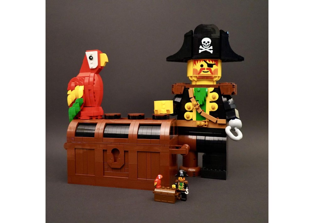 LEGO MOC A Treasure Chest Tribute by Bricktum | Rebrickable - Build ...