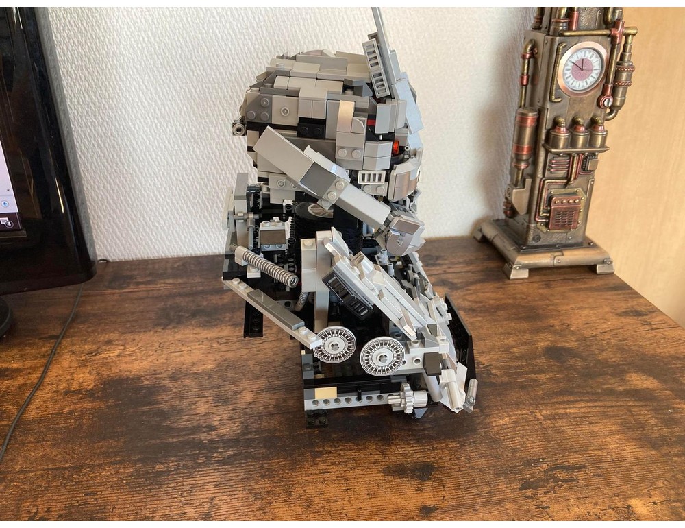 Lego Moc Megatron Movie Bust Transformers By Creationcaravan Brad